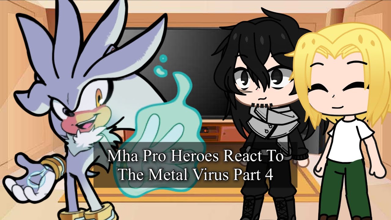 Mha Pro Heroes React To Sonic The Metal Virus Part 4 (gacha club) - YouTube