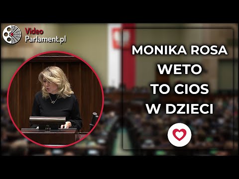 Monika Rosa - Weto to cios w bezpieczeństwo dzieci