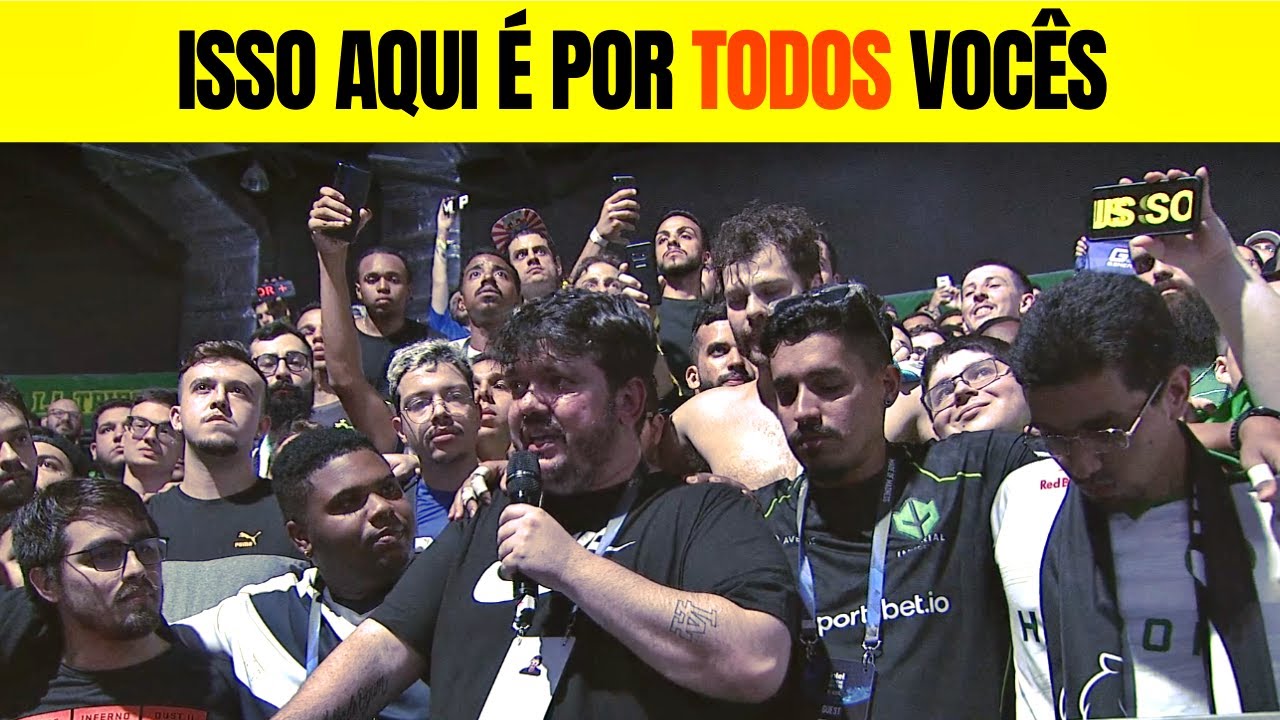 GAULES SE EMOCIONA NO SEU ÚLTIMO DISCURSO NO RIOCENTRO ARENA ( COMPLETO ...
