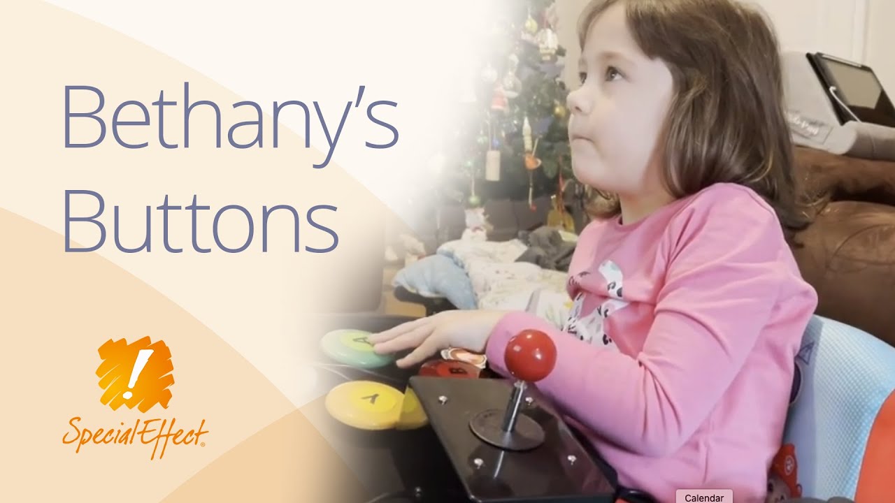 Bethany's Buttons | Making Games Accessible for Bethany - YouTube