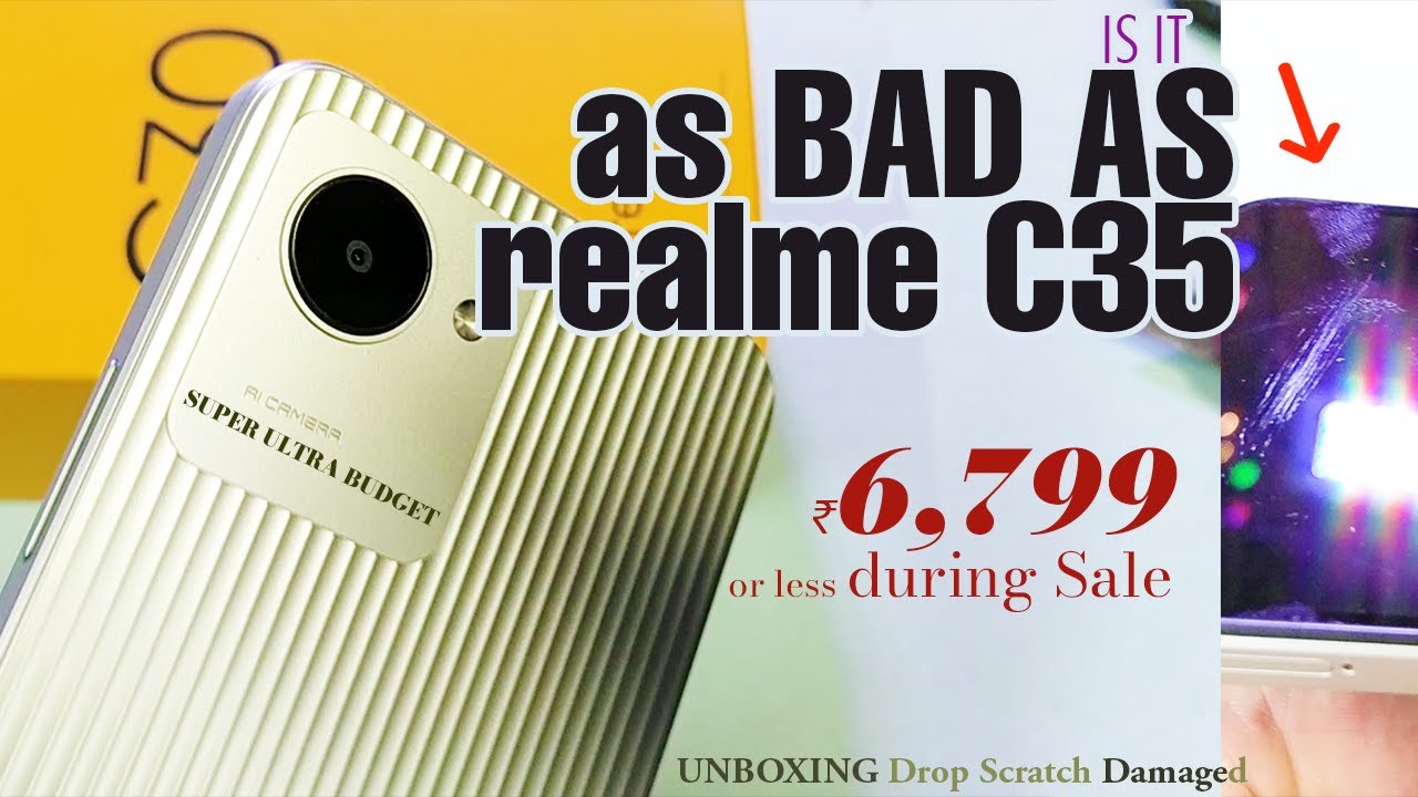 Realme C30 Durability Test I - Is it as Bad as realme C35? - YouTube