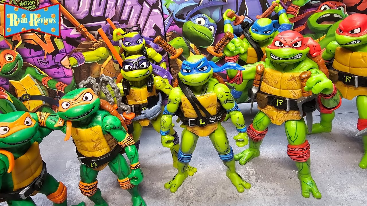 SDCC 2023 PLAYMATES TOYS MUTANT MAYHEM TEENAGE MUTANT NINJA TURTLES ...