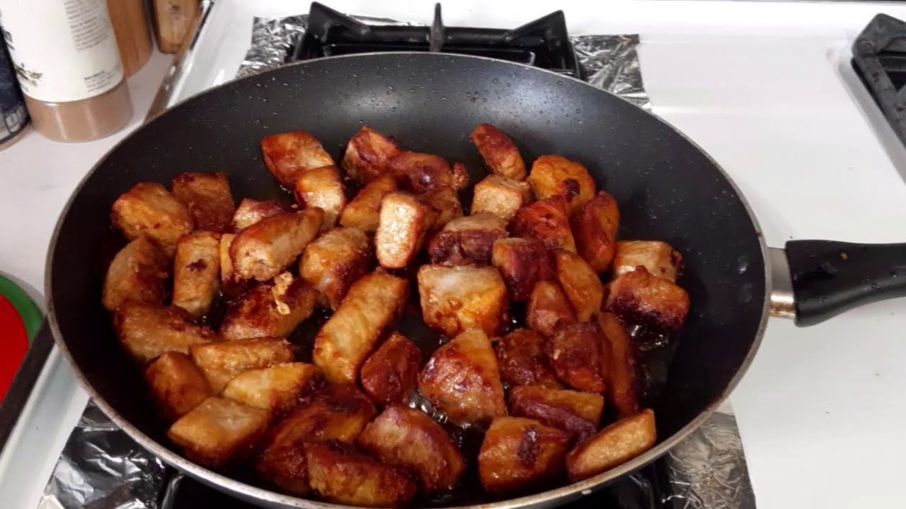 COMO HACER CHICHARON PARA PUPUSAS - YouTube