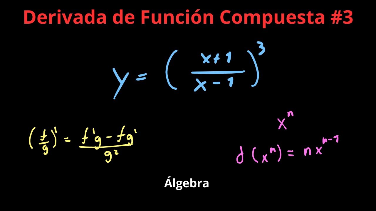 Derivada de Fracciones 1 | Derivación de función - YouTube