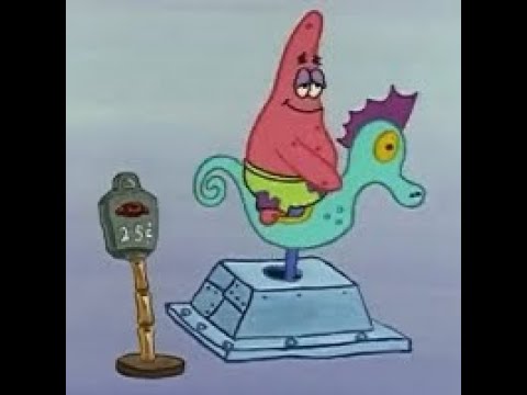 Patrick riding a seahorse for 30 minutes.mp4 - YouTube