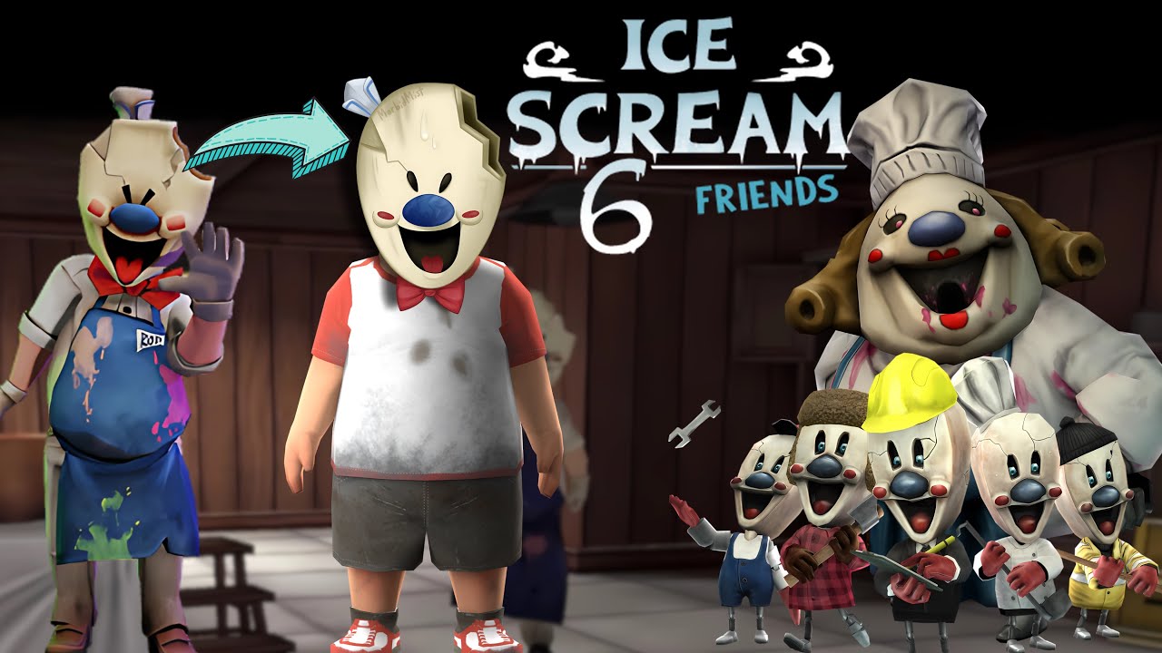 I Became ROD to Scare ROD Himself! 😱 | Ice Scream horror Gameplay - YouTube