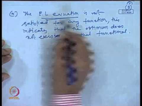 Mod-01 Lec-31 Dynamic Optimization Problem : Basic Concepts & Necessary and Sufficient - YouTube
