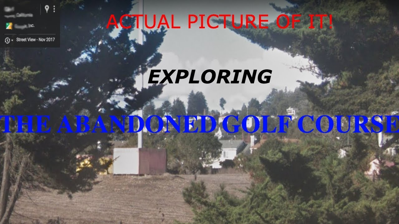Exploring the Abandoned Golf Course Part 1 (burned down) - YouTube
