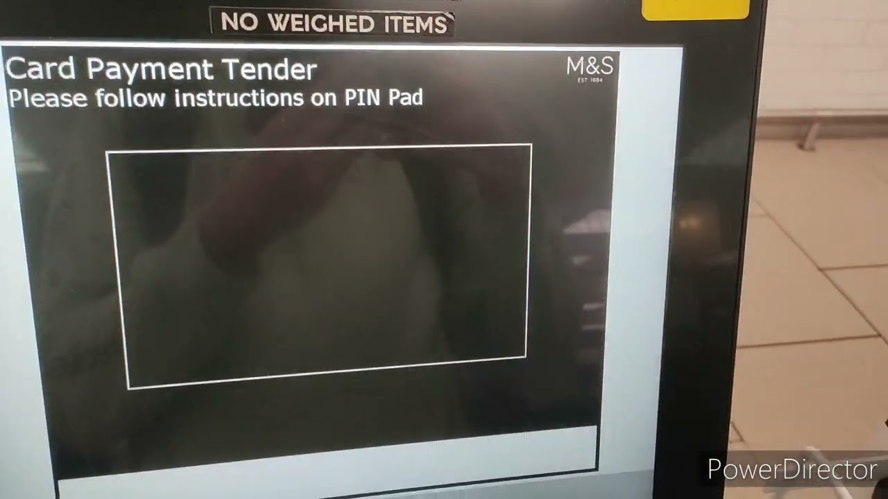 NCR SelfServ90 Self Checkout Machine @ M&S - Kingston-upon-Thames ...