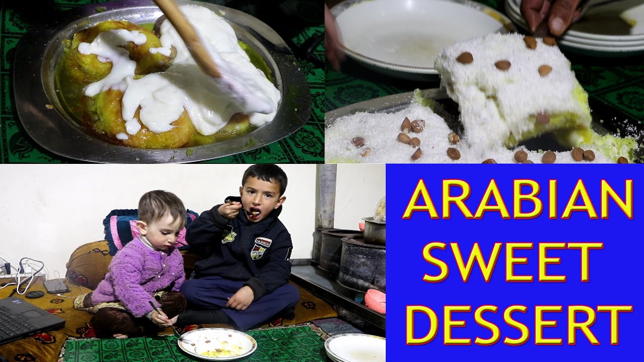 ARABIAN SWEET DISH - A VERY DELICIOUS DESSERT RECIPE - YouTube