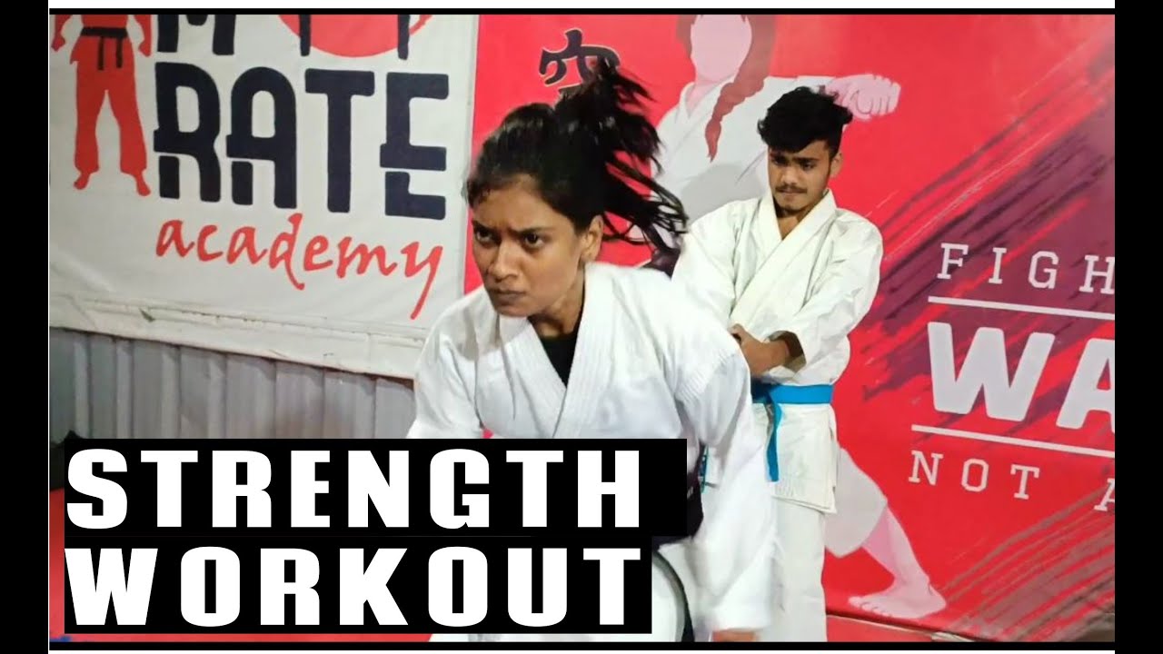Strength Workout I Karate Training I Fitness Exercises I Shyam Karate ...