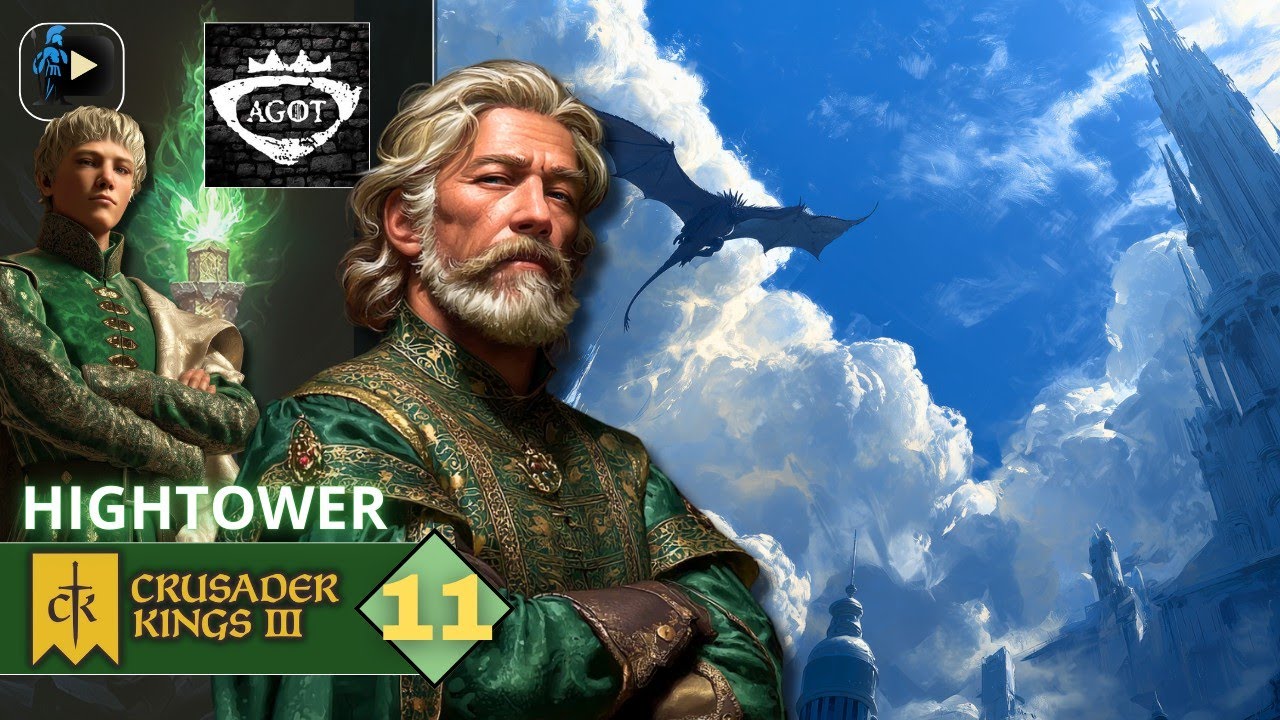 [CK3 AGOT] S1E11 - Epilogue saison 1 : Maelor nouveau souverain assoit ...