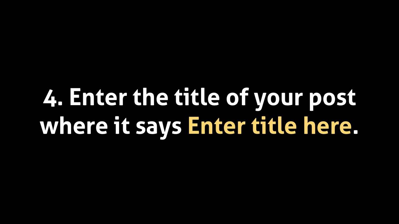 How To Add A Post To Your Website YouTube how-to-add-a-post-to-your-website-youtube