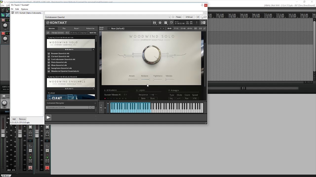NI Symphony Essentials | VST Demo | Woodwinds - YouTube