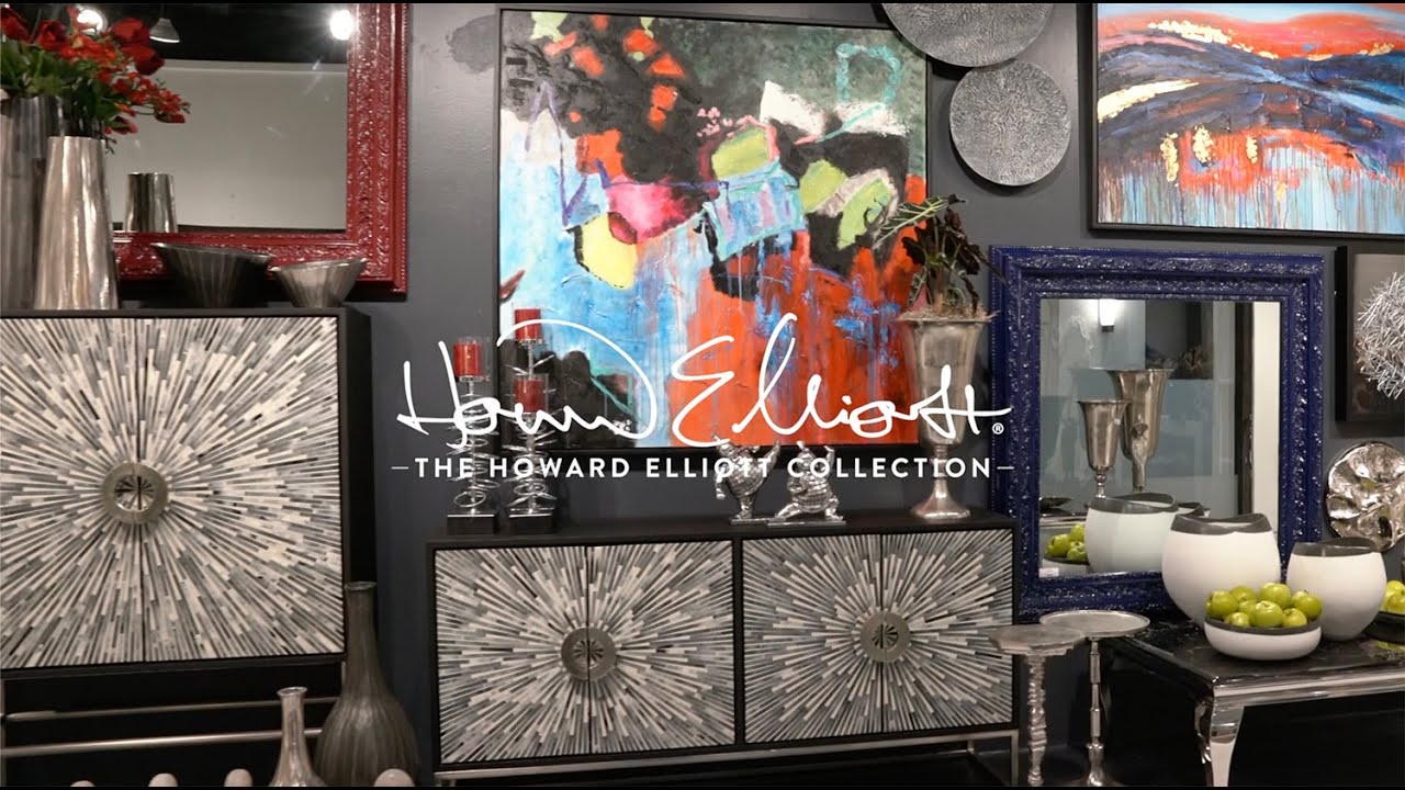 Howard Elliott Collection's Diverse Selection of Home Decor - YouTube