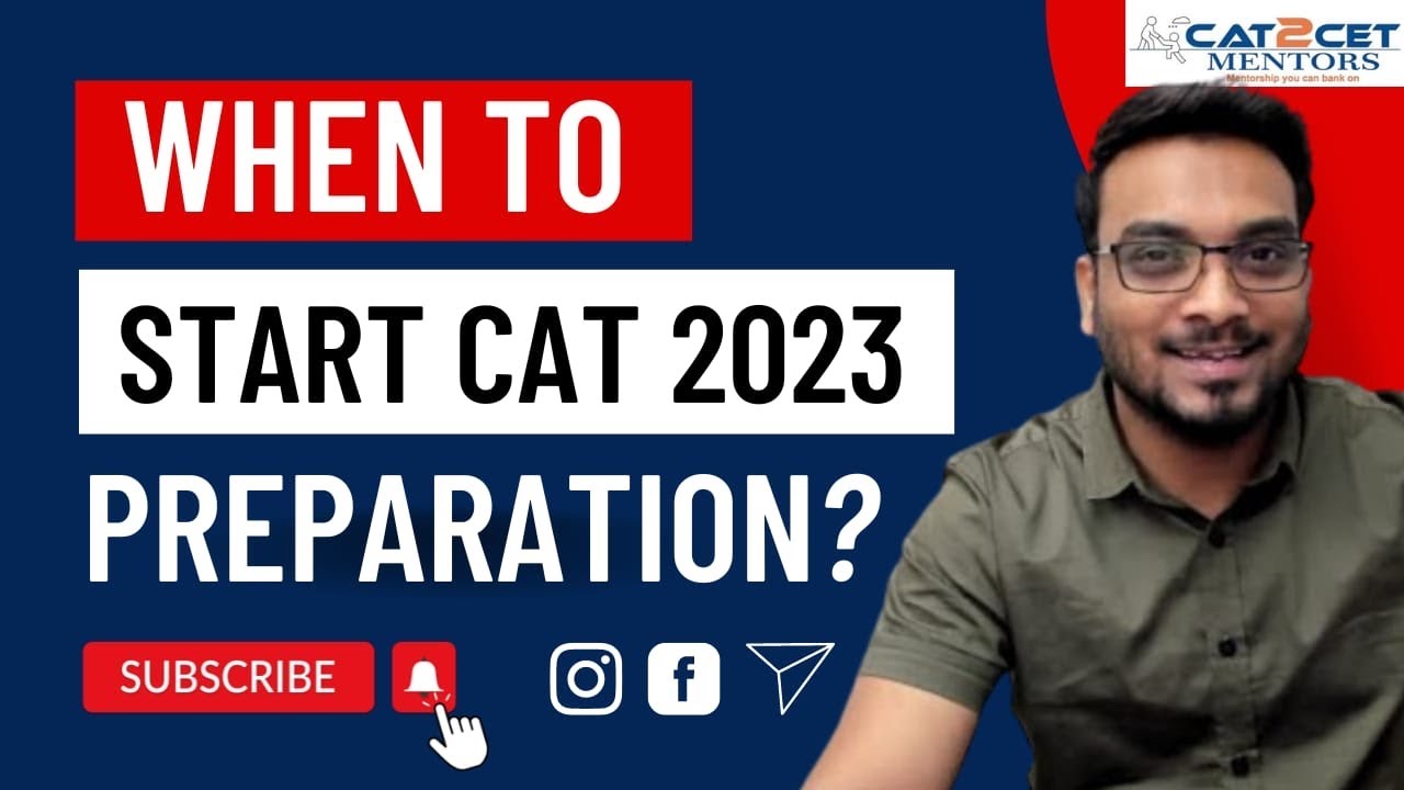 When to Start CAT 2023 Preparation? | Is this the right time? - YouTube