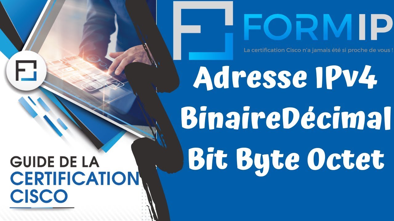 Adresse IPv4 Binaire et Décimal Bit Byte Octet - YouTube