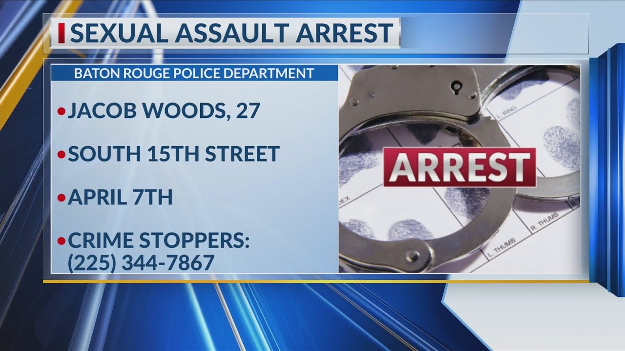 Baton Rouge Police Department charges man in sexual assault case - YouTube
