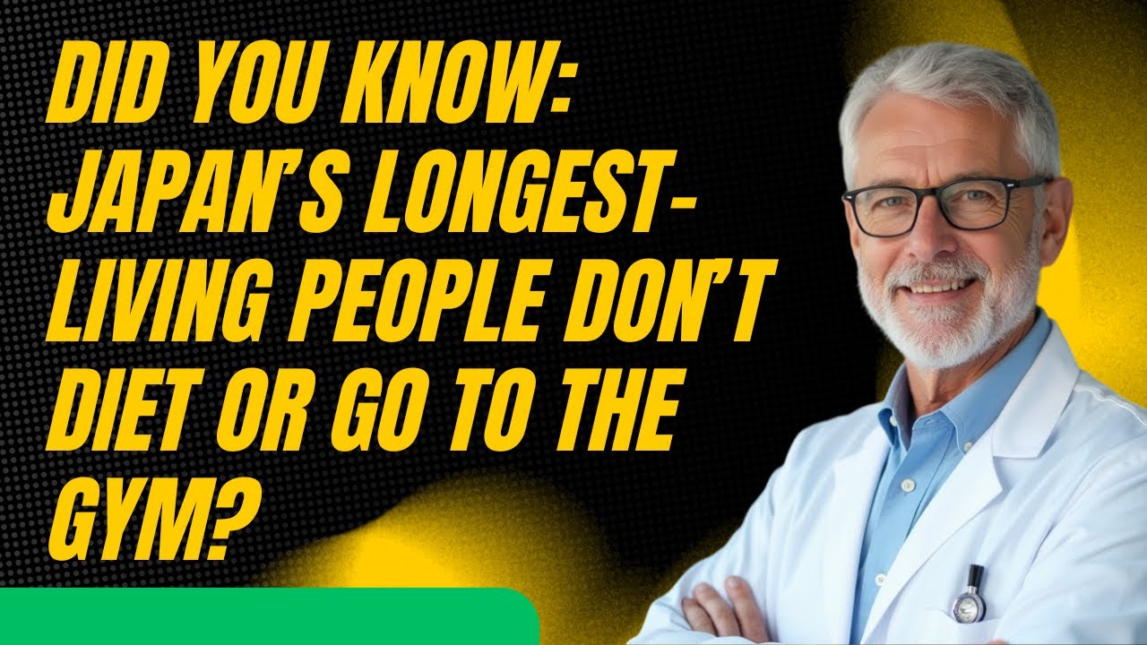 After 60, Do THIS to Live to 90 – 7 Science-Backed Habits! - YouTube