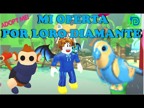 MI OFERTA por el LORO DIAMANTE DE CLIMA LLUVIOSO EN ADOPT ME ROBLOX ...