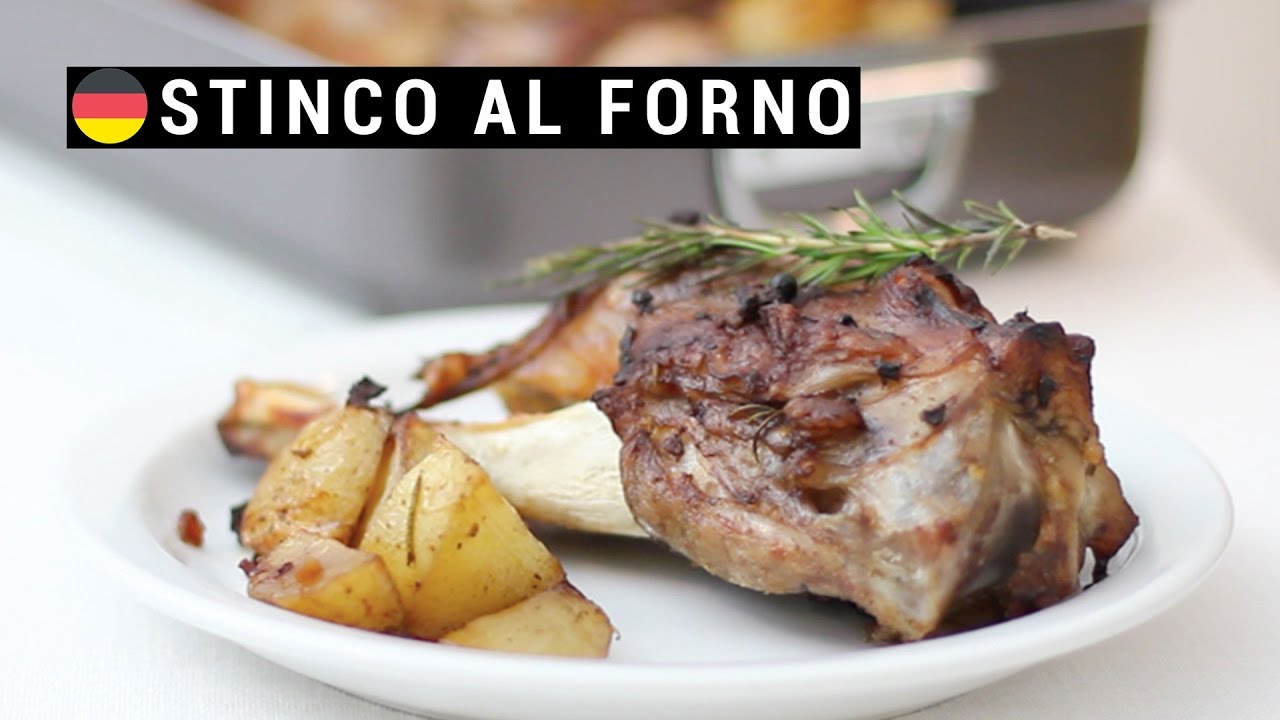 Ricetta stinco al forno | Germania - YouTube