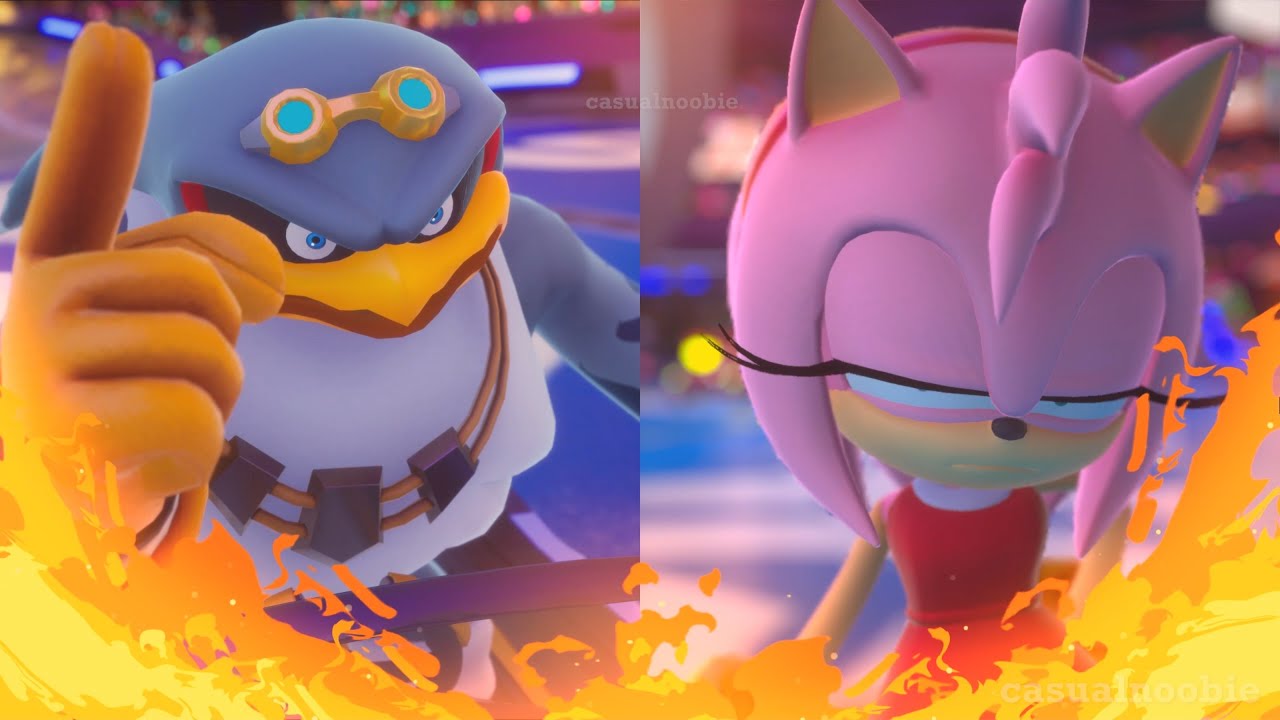 Storm the Albatross SIMPING for Amy - Sonic Racing CrossWorlds - YouTube