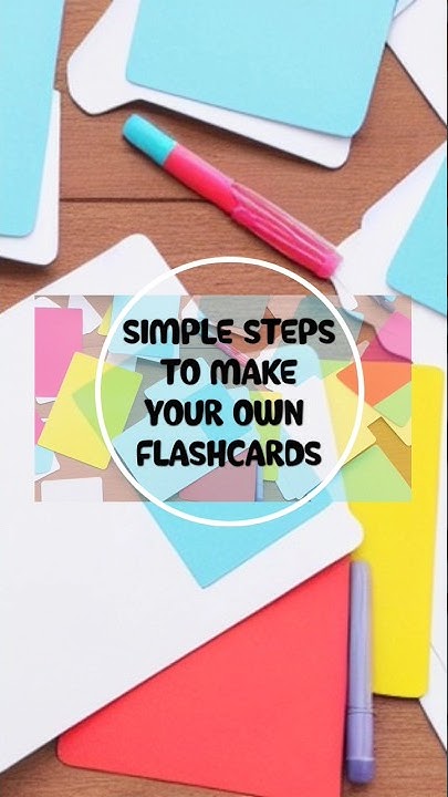 Make Your Own Flashcards!!@Studyndvlogg - YouTube