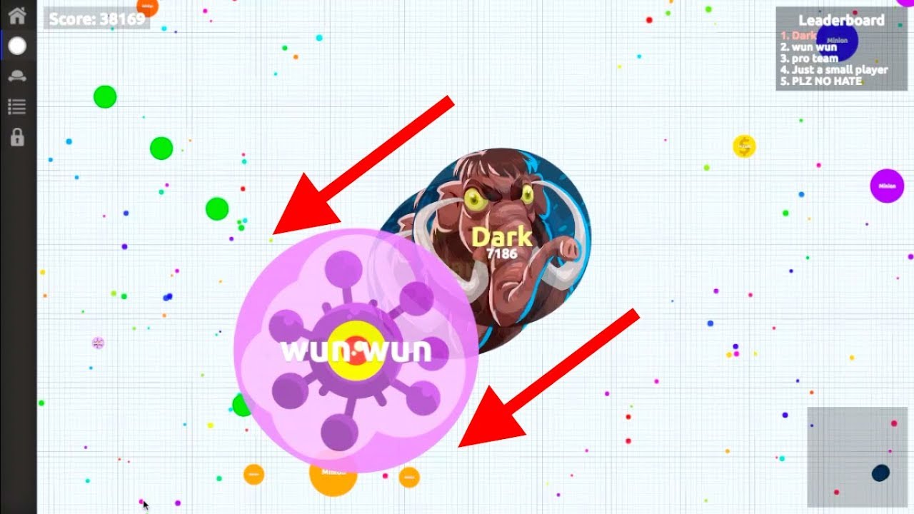 AgarIO Hub Popsplit Compilation 2 - YouTube
