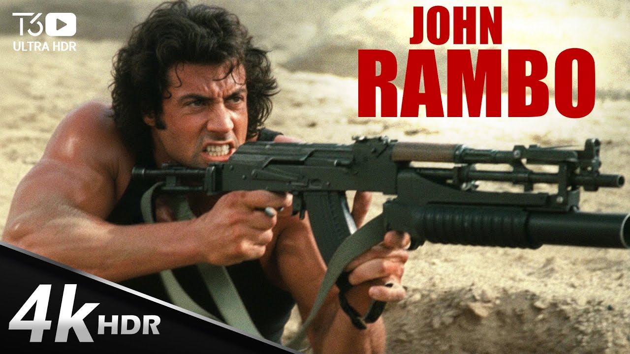 John Rambo's Most Epic Battle! Sylvester Stallone's Rambo III 1988 [4K ...