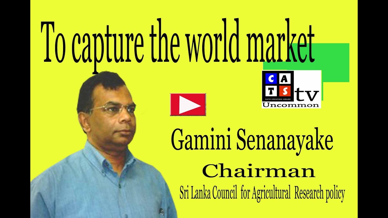 Prof Gamini SenanaYake Chairman Sri Lanka Council for Agricultural ...