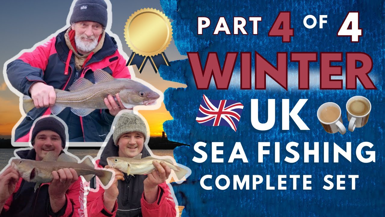 Part 4 - River Mersey COD Fishing UK Sea Fishing, Plus Fleetwood PB ...