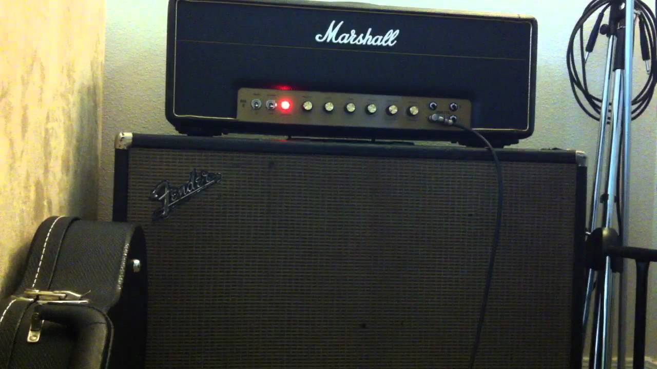 Tele with Line 6 DL4 in loop of Marshall 1987x - YouTube