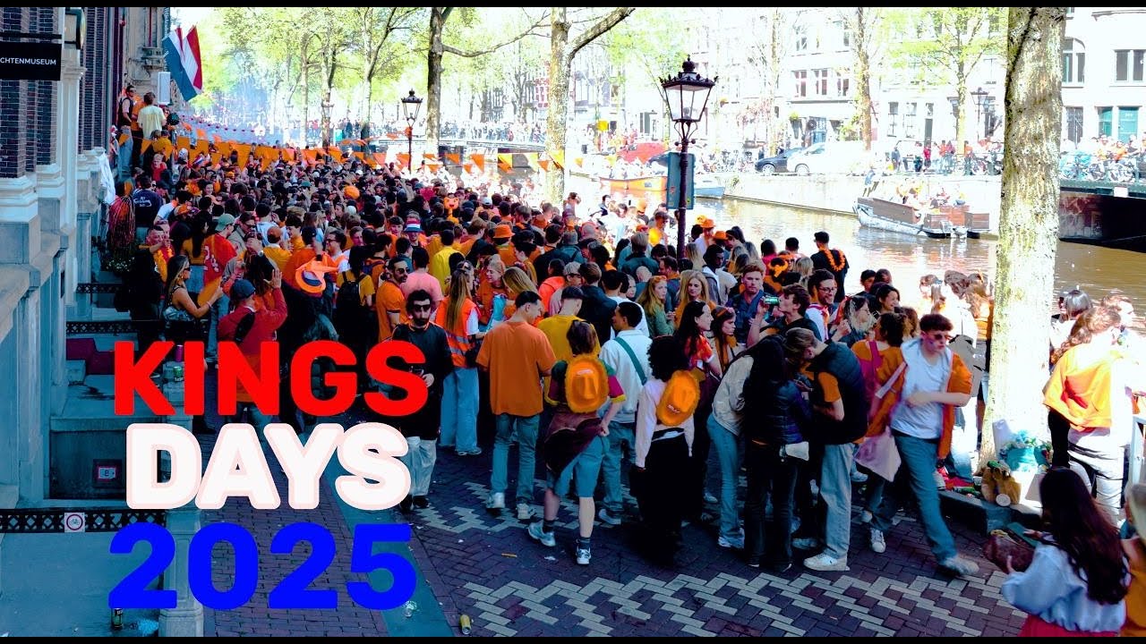 KINGSDAY 2025 AMSTERDAM 4K - YouTube