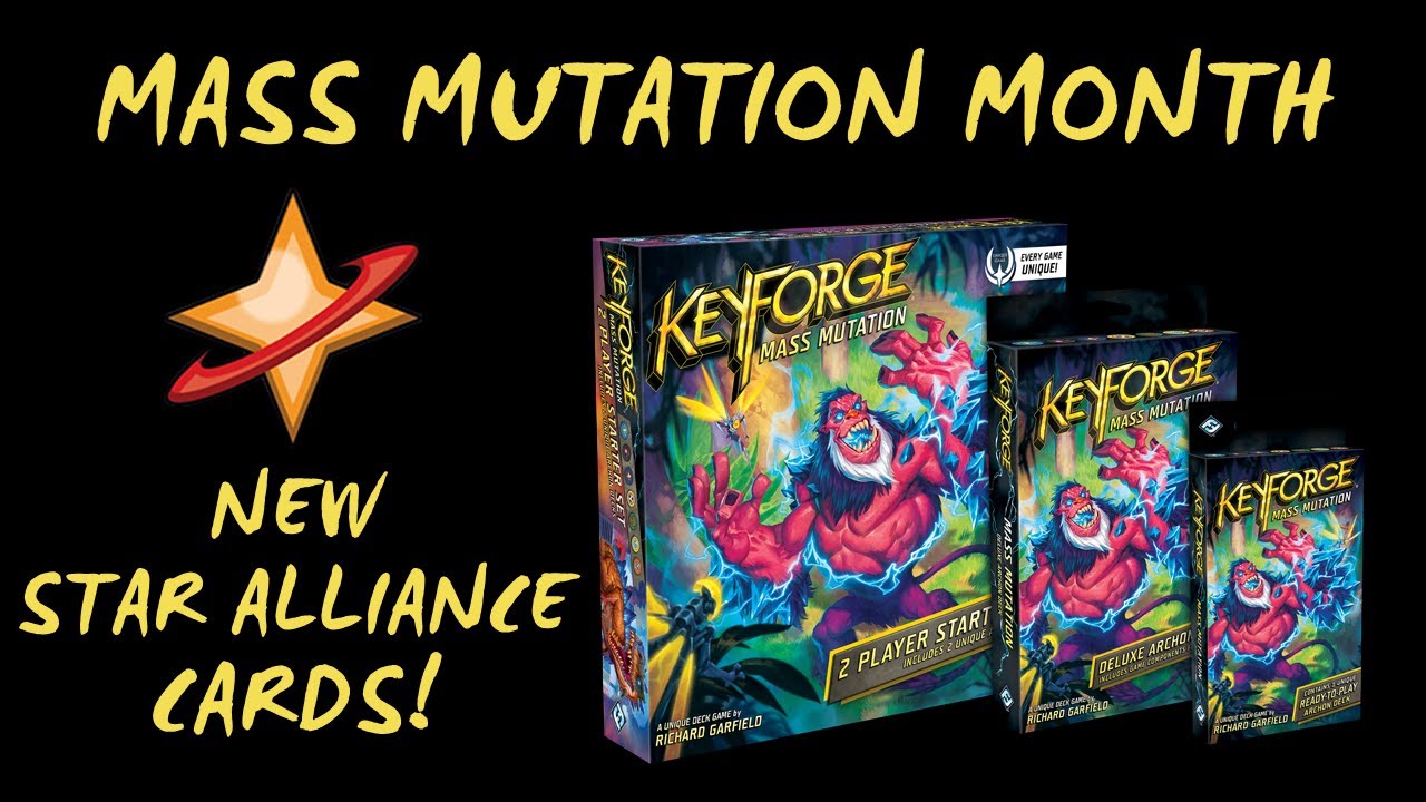 STAR ALLIANCE House Review (SPOILERS) - Mass Mutation Month | Keyforge ...