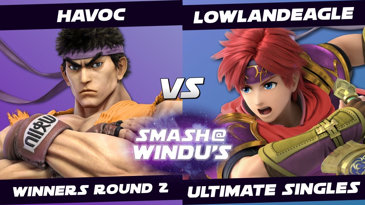 Havoc (Ryu, Ken) vs LowlandEagle (Roy, Cloud) - Smash @ Windu's 116 ...