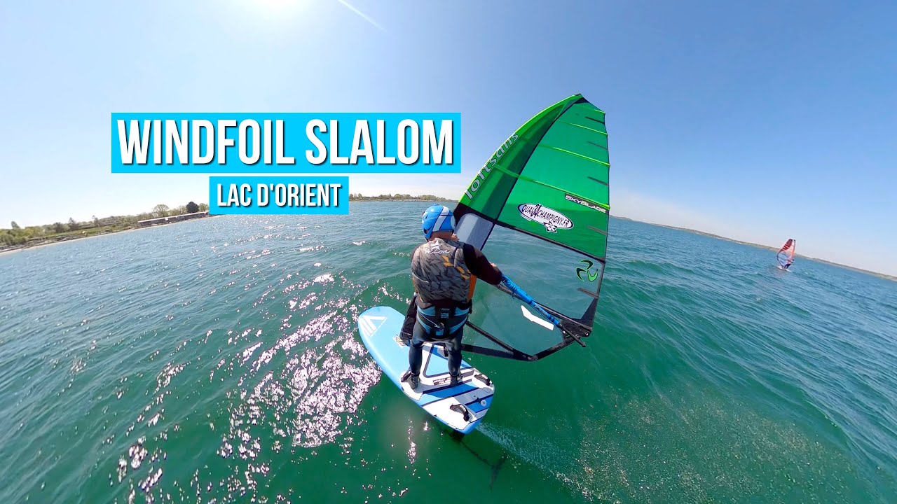 WINDFOIL SLALOM - LOKEFOIL RACE WING S / STAB M - LOFTSAILS SKYBLADE ...