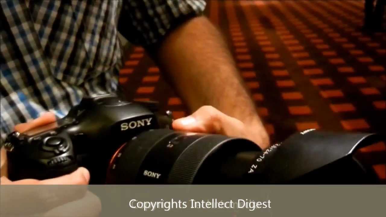 Sony Alpha 99 (α-99) DSLR Hands On Review - YouTube