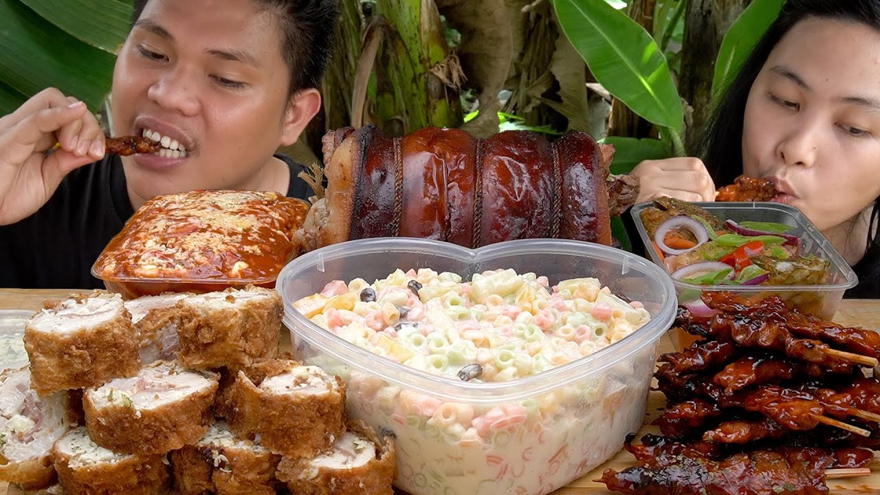 TASTY FOODS IN A BOX from SINUGBOX BARBEQUE - YouTube