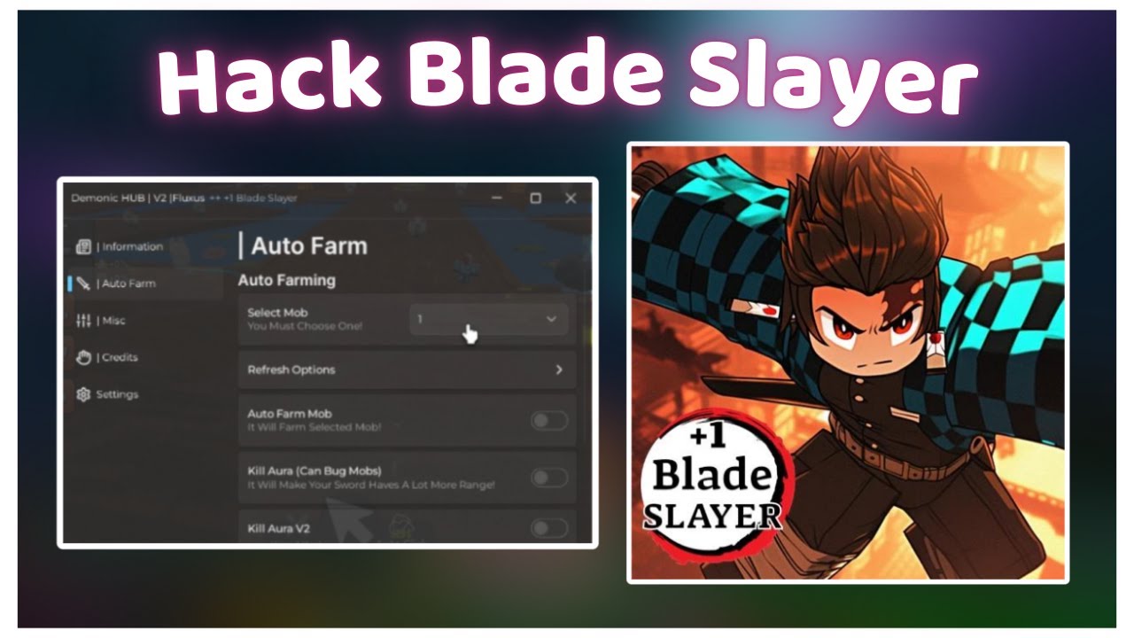 Cách Hack Blade Slayer Trên Điện Thoại Auto Quest, Aura | Script Hack ...