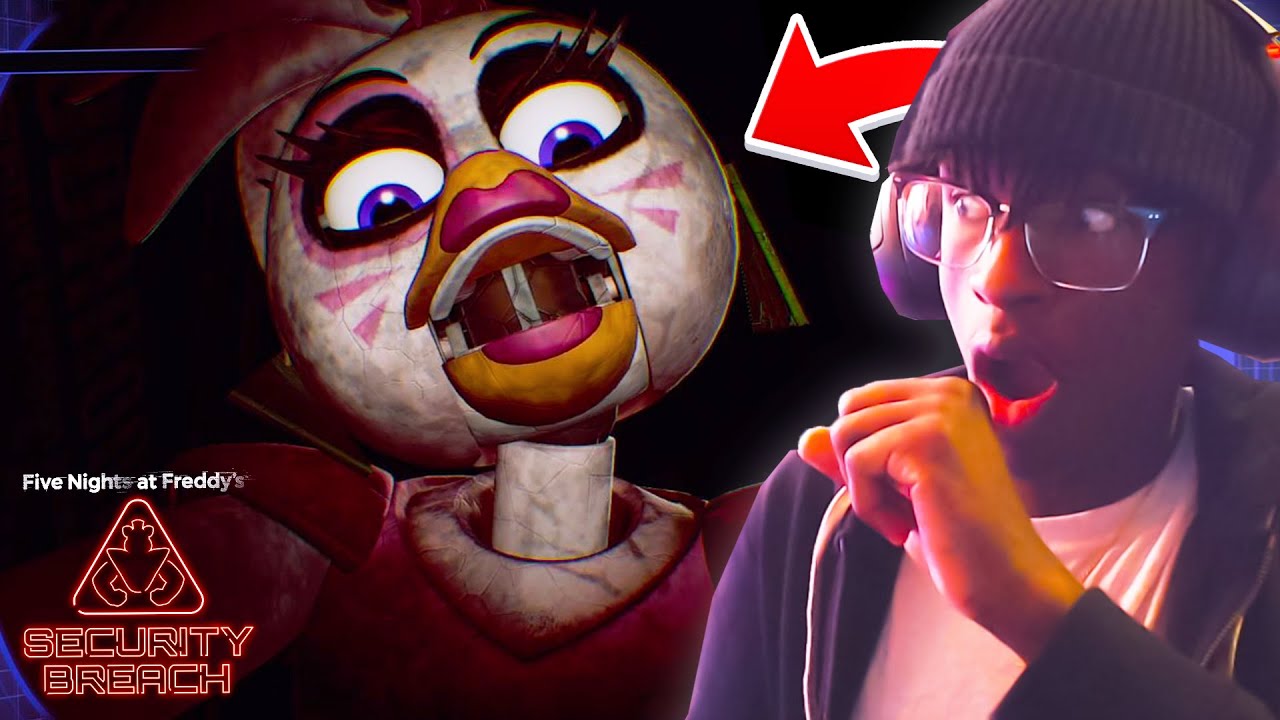 CHICA IS LITERALLY BROKEN! (FNAF Security Breach Part 2) - YouTube