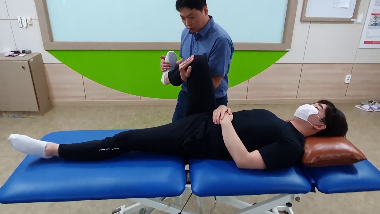 PNF practice LE D2 Extension - YouTube