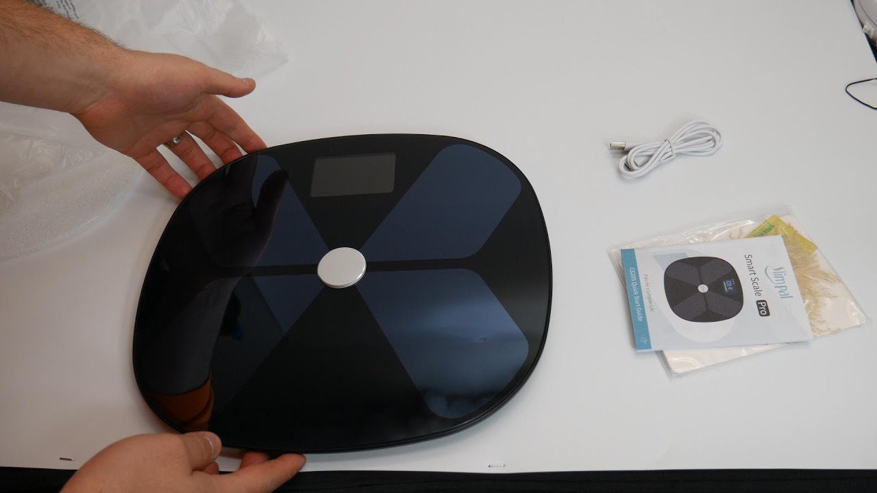 Slimpal Smart Scale with Body Fat and Water Weight, WiFi and Bluetooth ...