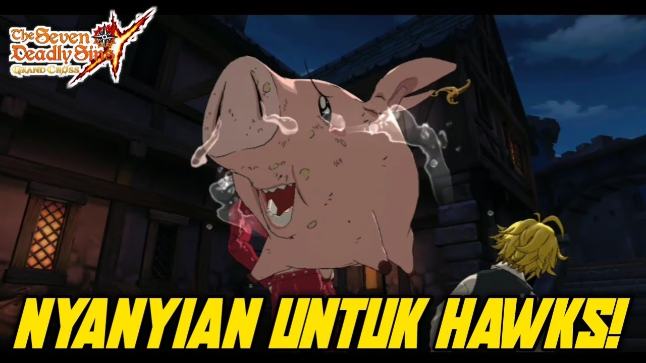 Ban & Meliodas Menyayikan Lagu Untuk Hawks! 7ds Grand Cross - YouTube