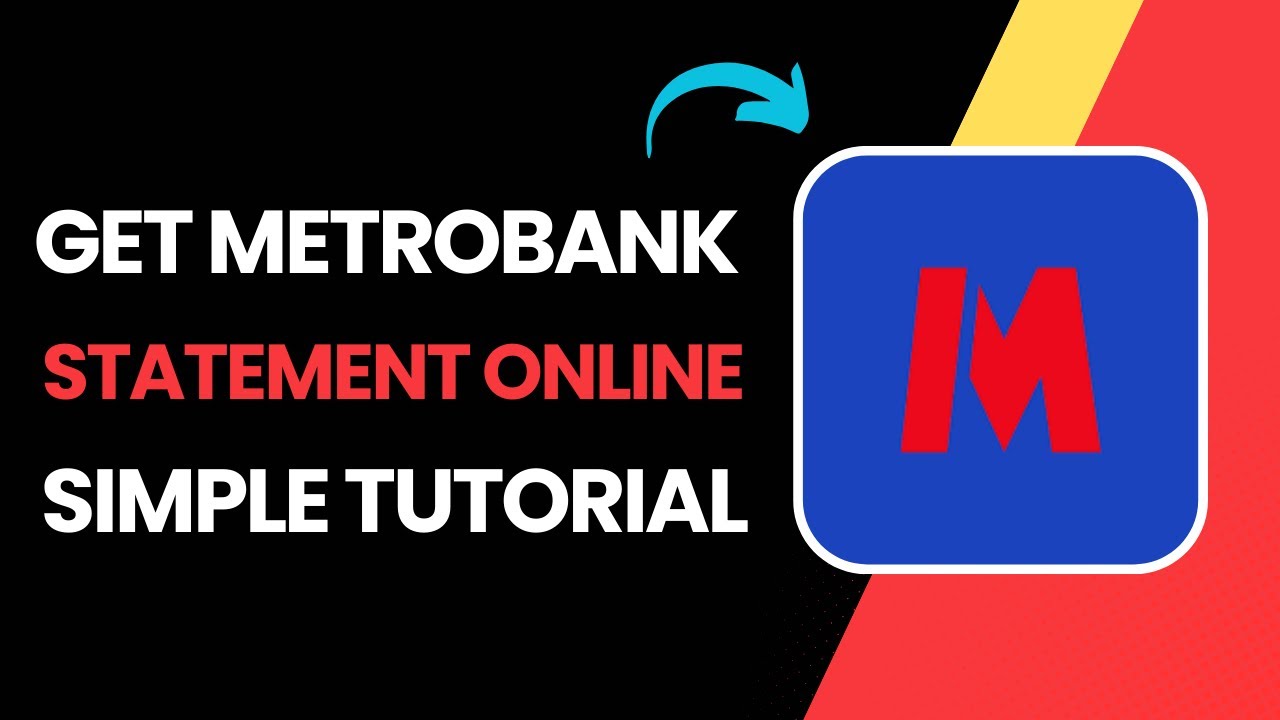 How To Get Metrobank Statement Online ! - YouTube