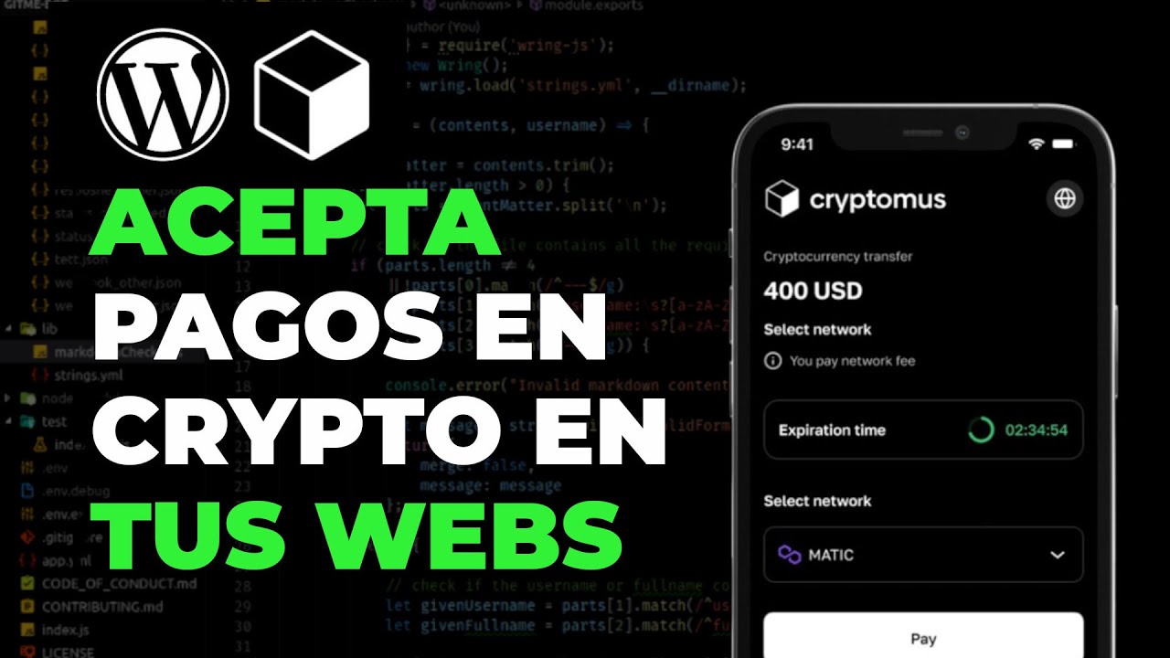 Recibe Pagos en Crypto fácilmente usando Cryptomus - YouTube