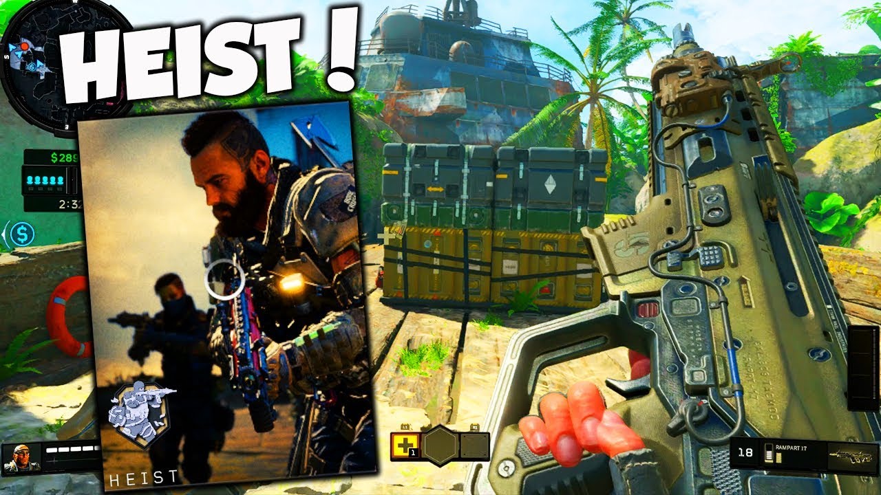 BLACK OPS 4 "HEIST" GAME MODE GAMEPLAY! CSGO MEETS COD! - COD BO4 - YouTube