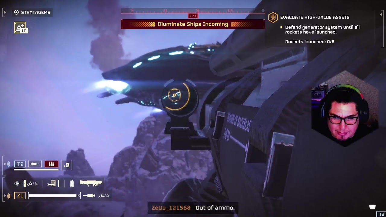 Zeus Time HELLDIVERS 2 BEING A CHILL GUY - YouTube