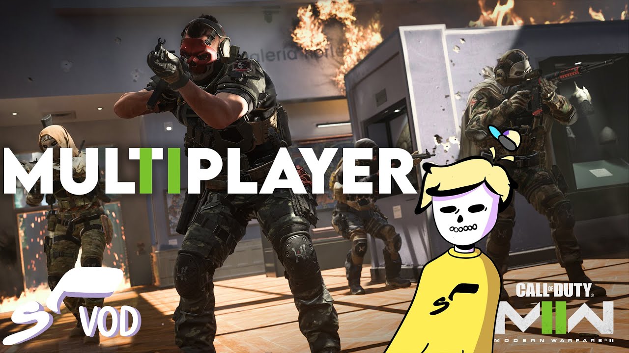 COD MWII multiplayer with fans! - YouTube