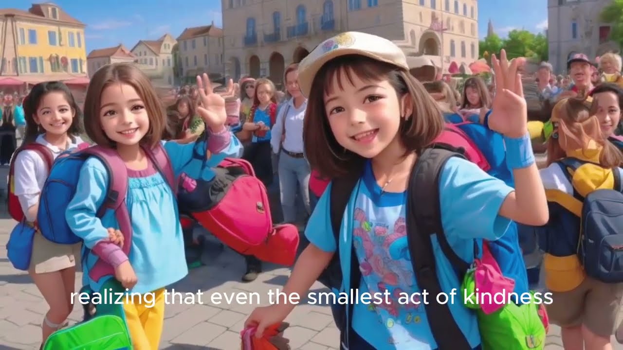 Kids animation video : The Magic Backpack A Journey of Kindness| kids story| kids videos for ...