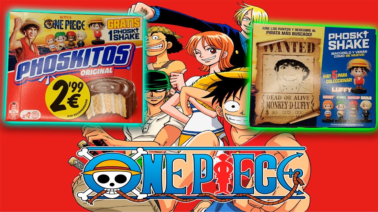 Nueva Colección Phoski Shake One Piece Live Action Netflix de Phoskitos ...
